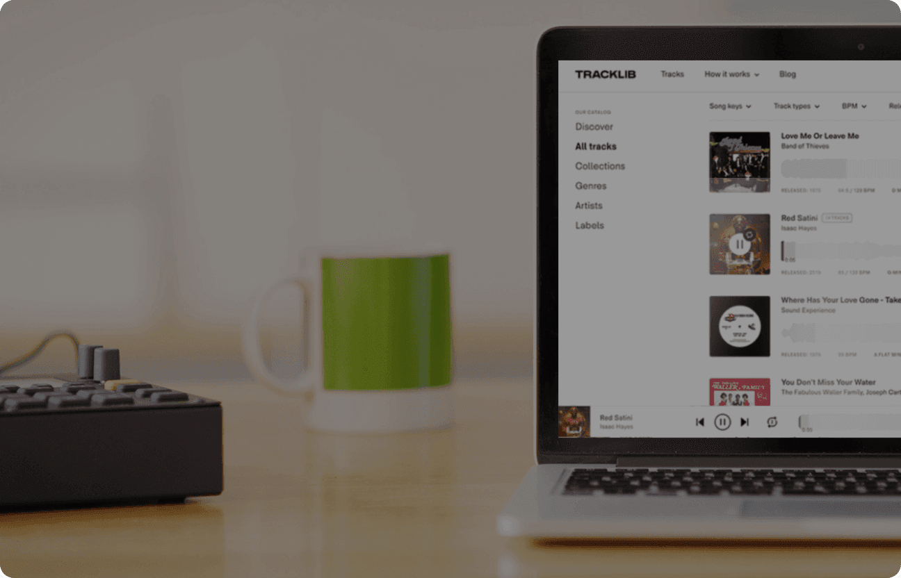 TRACKLIB | How It Works | Sampling and Sample Clearance Made Simple